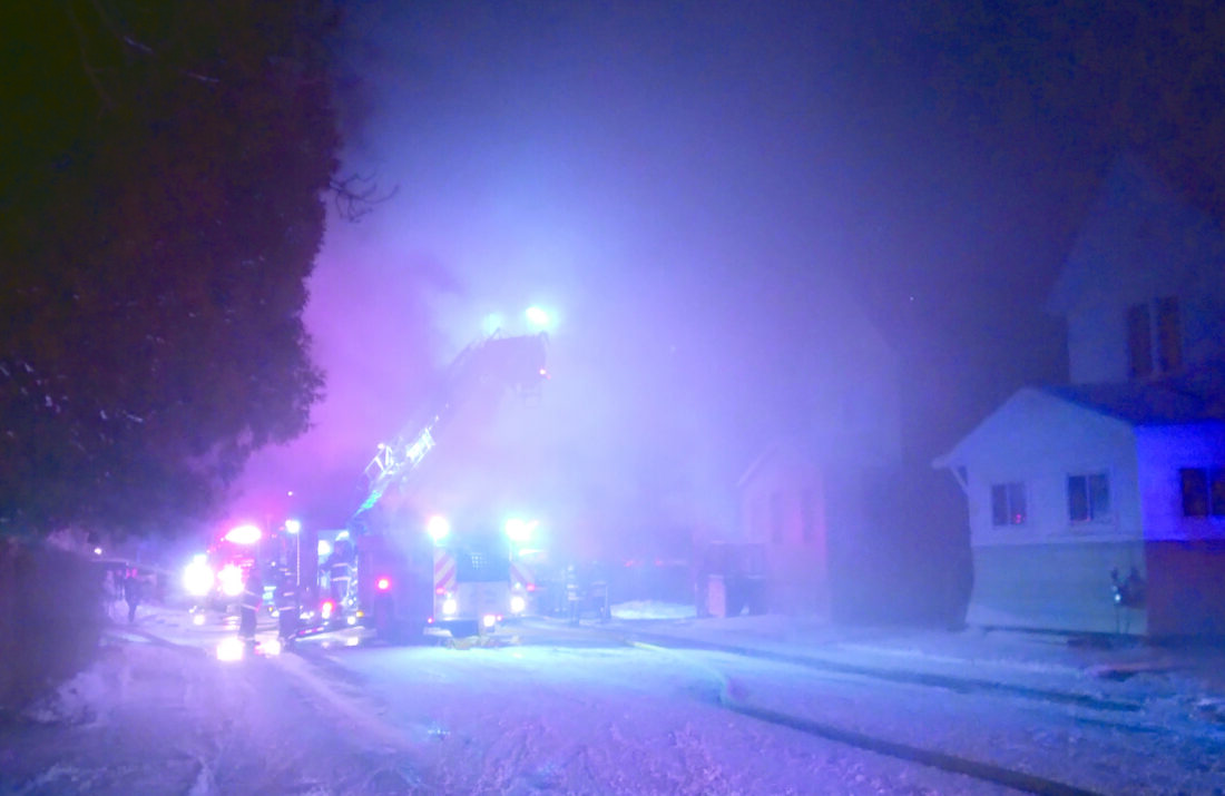 Fire razes residence | News, Sports, Jobs - The Mining Journal